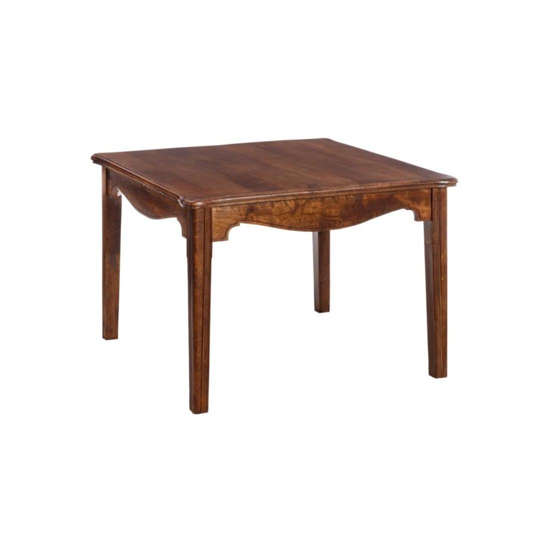 Table de repas carrée Bois foncé - AJEB | Leroy Merlin