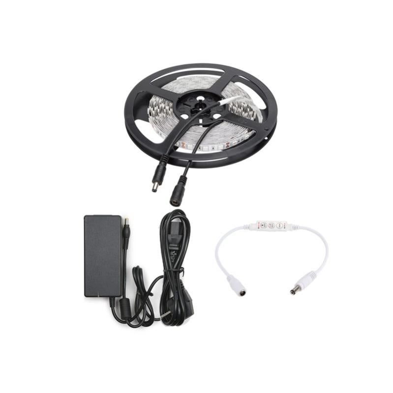 Striscia di 300 LEDs 72W 4200Lm SMD5050 12VDC Giallo Trasformatore ...