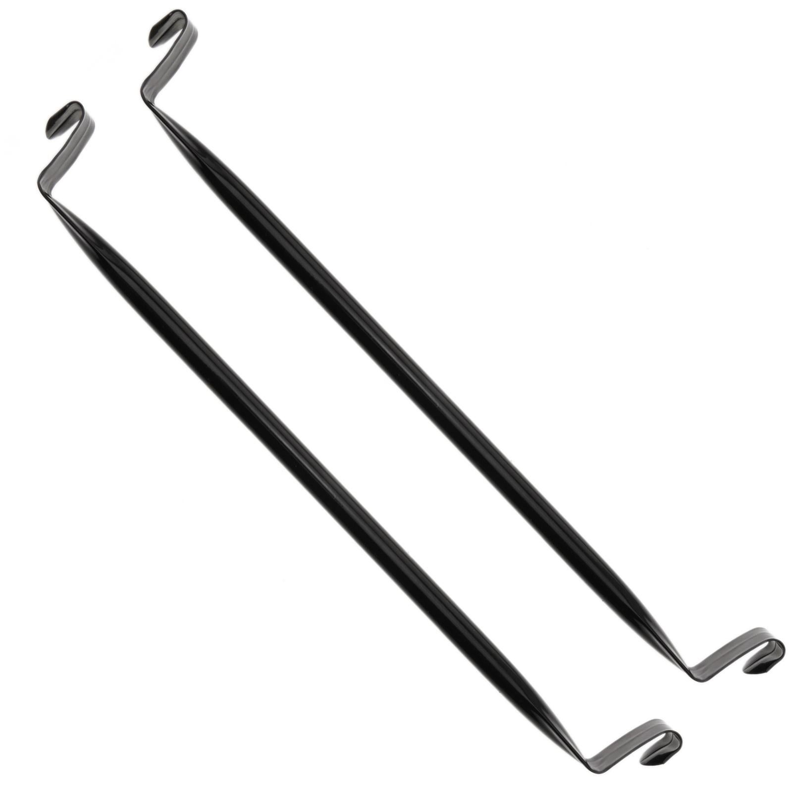 Rail pour armoire modulable 35 cm 2 éléments noir | Leroy Merlin