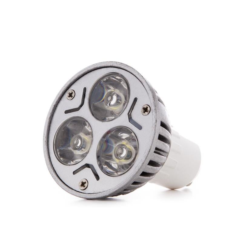 Lampadina LED GU10 3W 300Lm 6000ºK 40.000H [JL-GU10-3X1W-A-CW] | Leroy ...