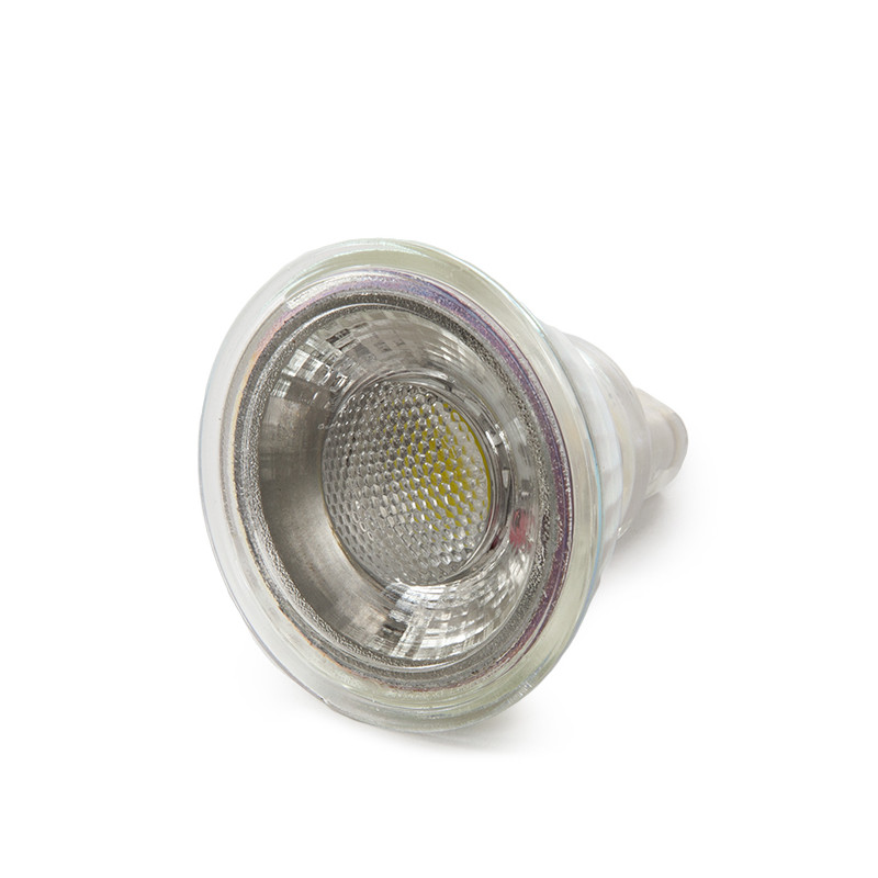 Lampadina LED GU5,3 5W 350Lm 6000ºK Mr16 40.000H [CA-MR16COB-C-5W-CW ...