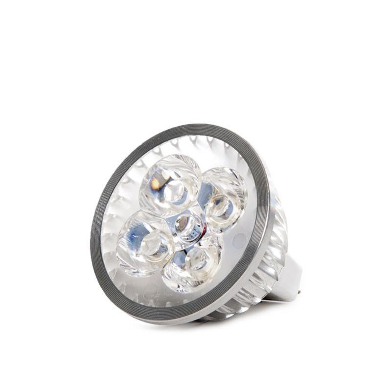 Lampadina LED GU5,3 4W 300Lm 6000ºK MR16 24V Epistar 30.000H [CA-MR16 ...