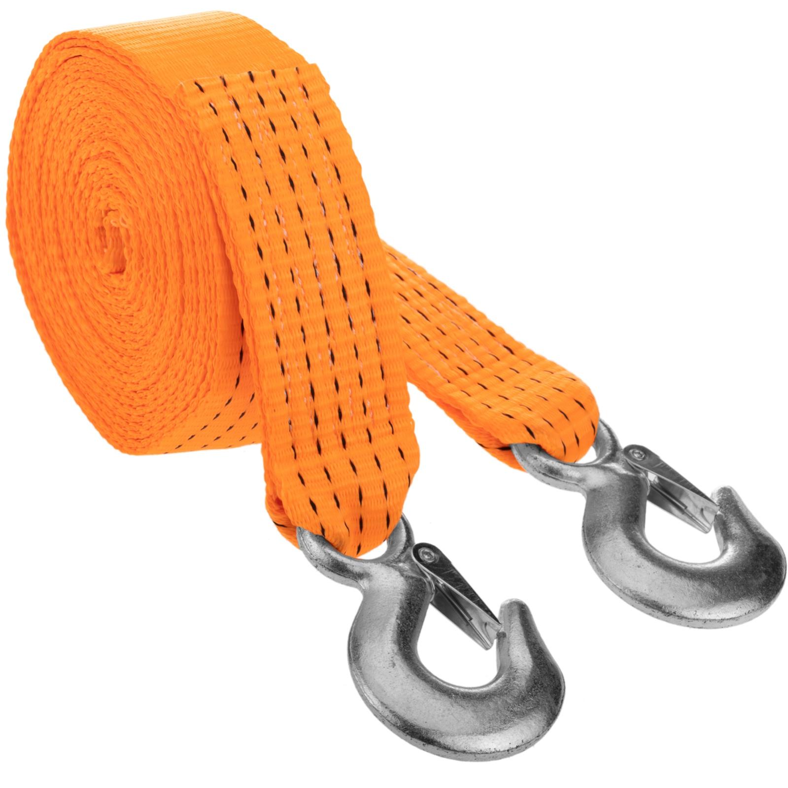 Sangle orange avec crochets en acier forgé 6 m x 5 cm | Leroy Merlin