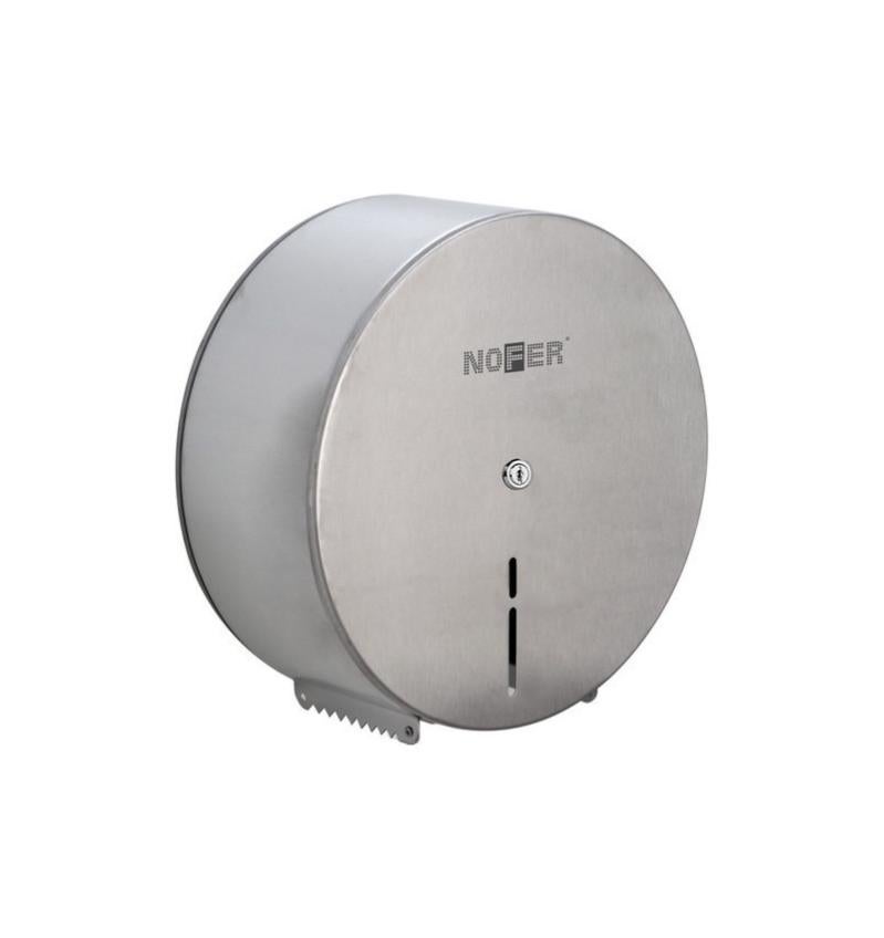 Portarrollos Industrial 230 Inoxidable Satinado - NOFER | Leroy Merlin