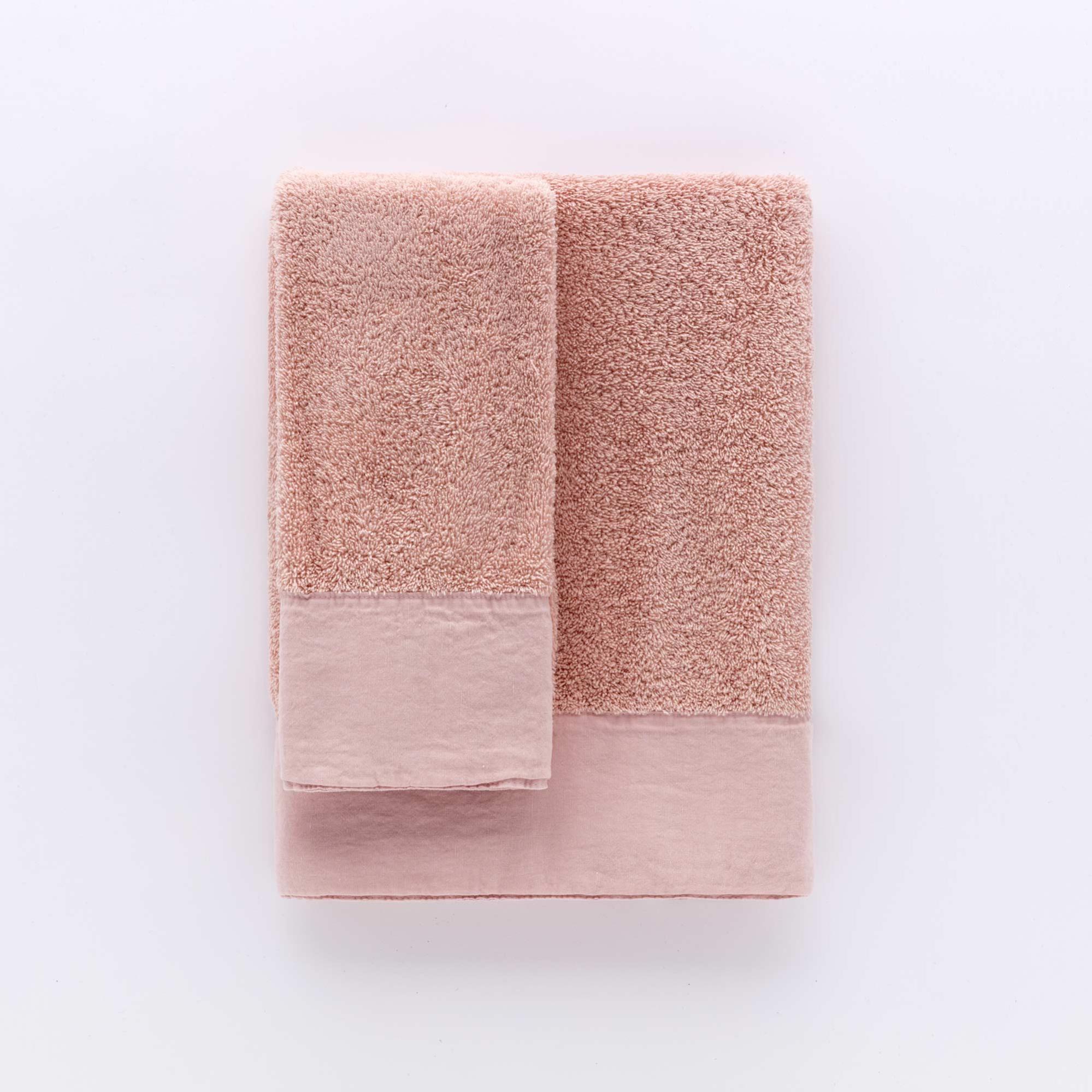 Set 1+1 spugna jacquard Oasi Rosa | Leroy Merlin