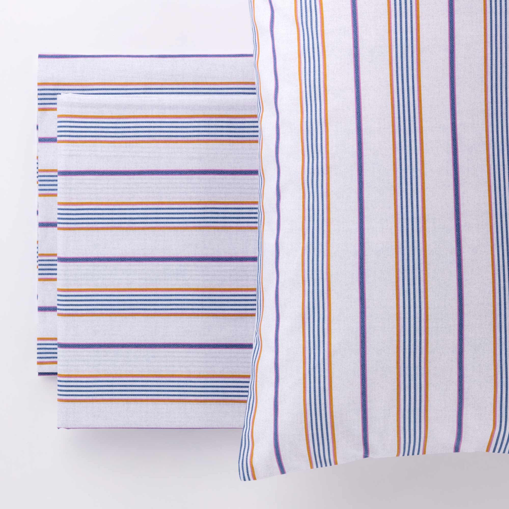 Completo Letto in cotone Lydia Carta da zucchero 1 Piazza e Mezza ...