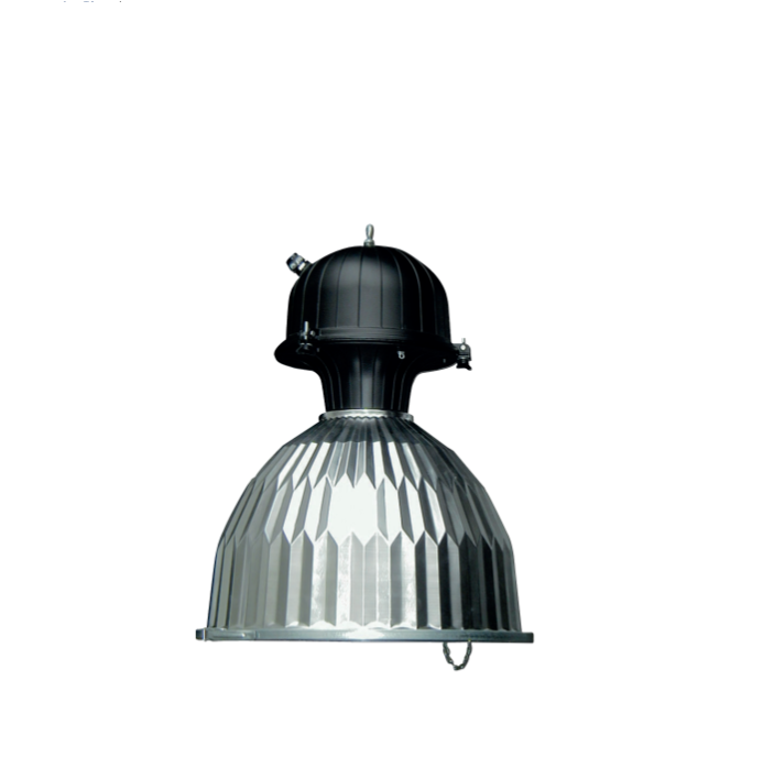 RIFLETTORE INDUSTRIALE E40 NERO COMPLETO SENZA ALIMENTATORE | Leroy Merlin