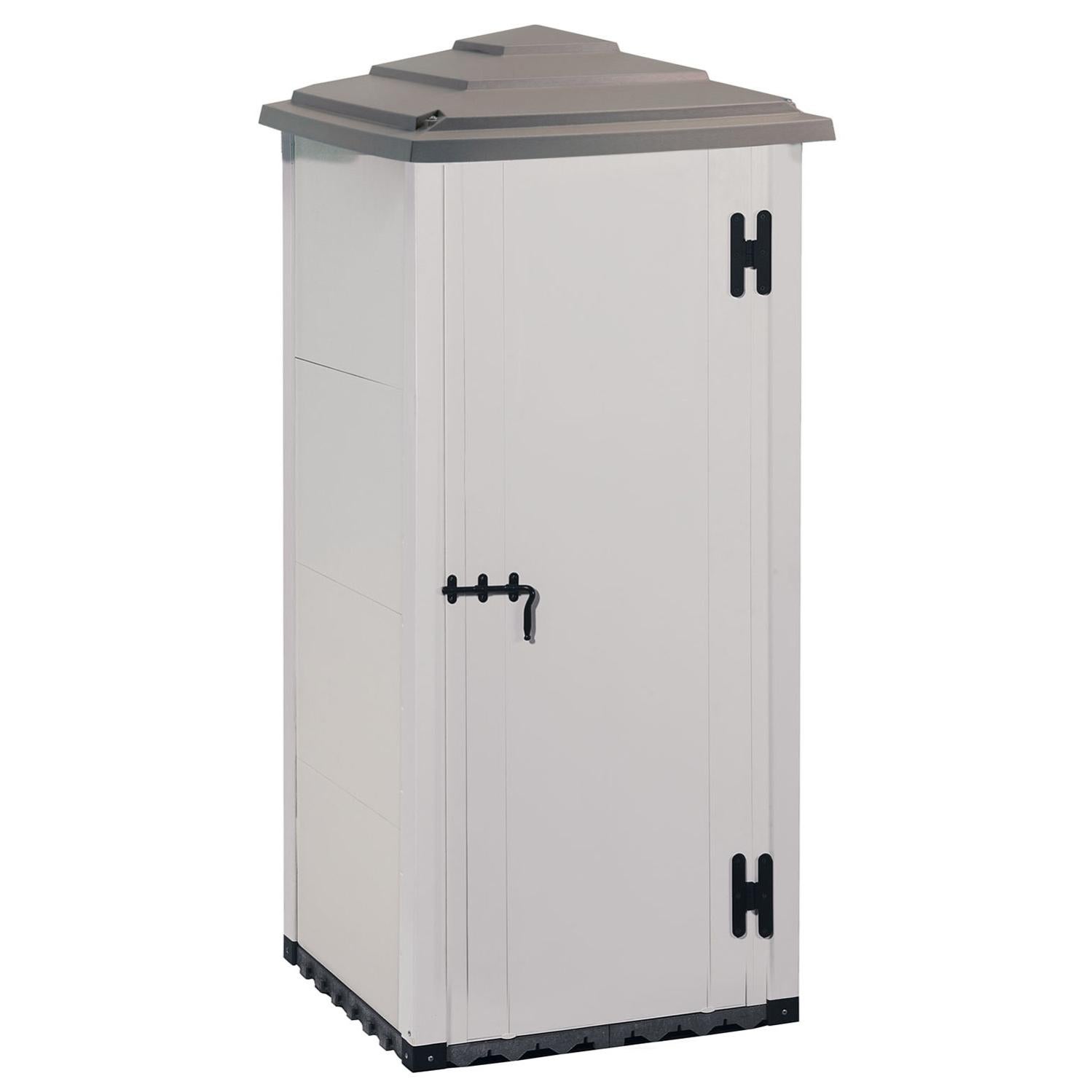 Urban 80 - Caseta de jardín de pvc 82x82xH203 cm | Leroy Merlin