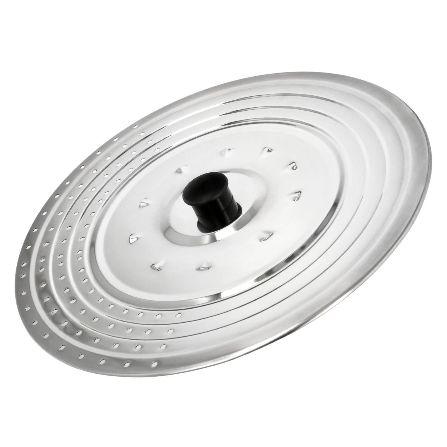 Tapadera Multiusos Acero Inoxidable Ø 32 cm. Uso Tapa Anti Salpicaduras ...