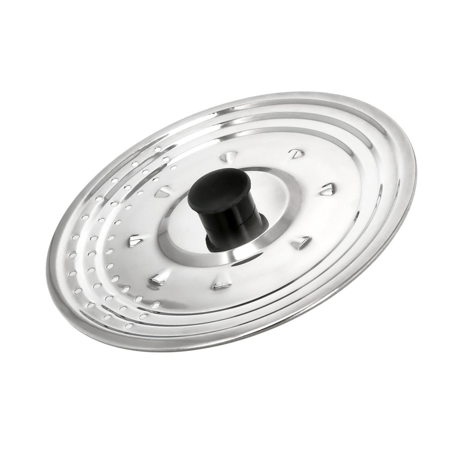 Couvercle polyvalent en acier inoxydable Ø 25 cm Utiliser Couvercle ...