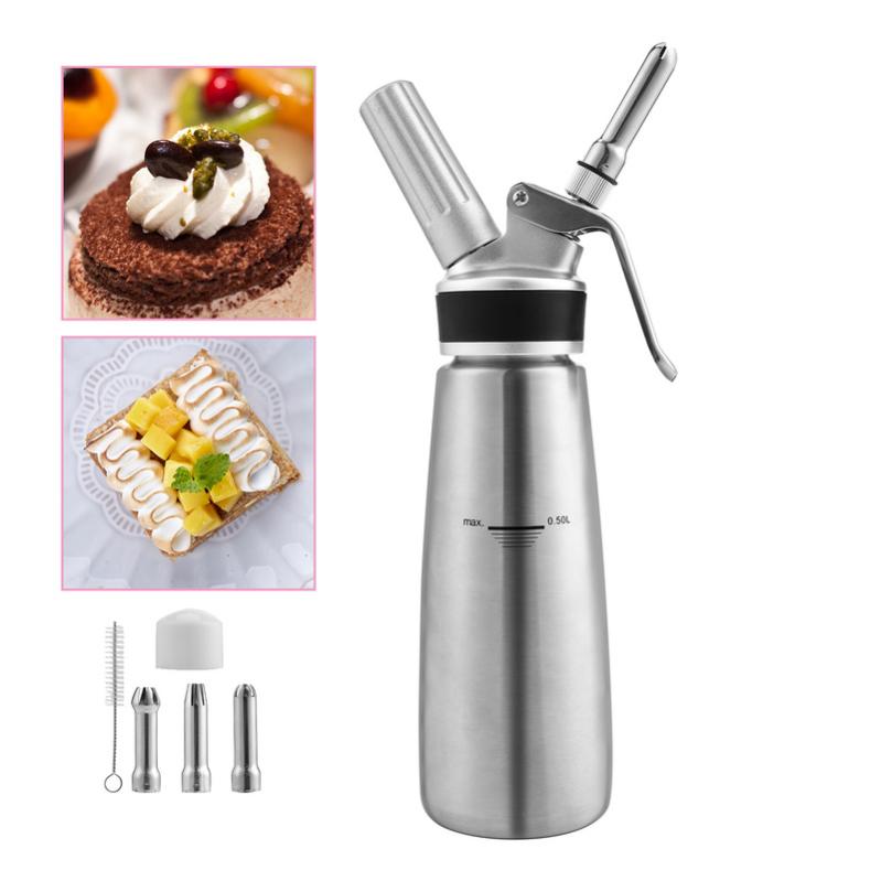 Distributeur de crème Whipper Siphon à Chantilly Professionnel 500ml en ...