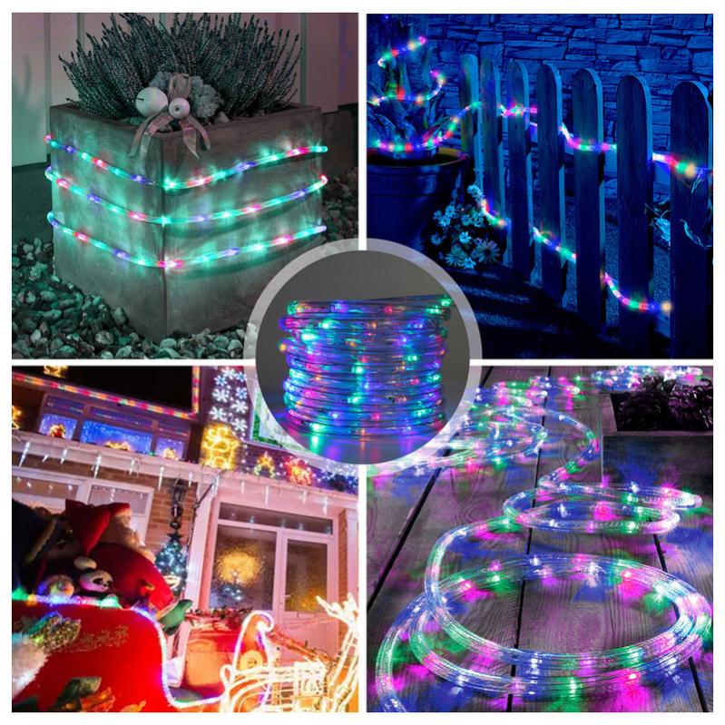 30M Tube Lumineux Extérieur LED LED Tube lumineux RGB Noël | Leroy Merlin
