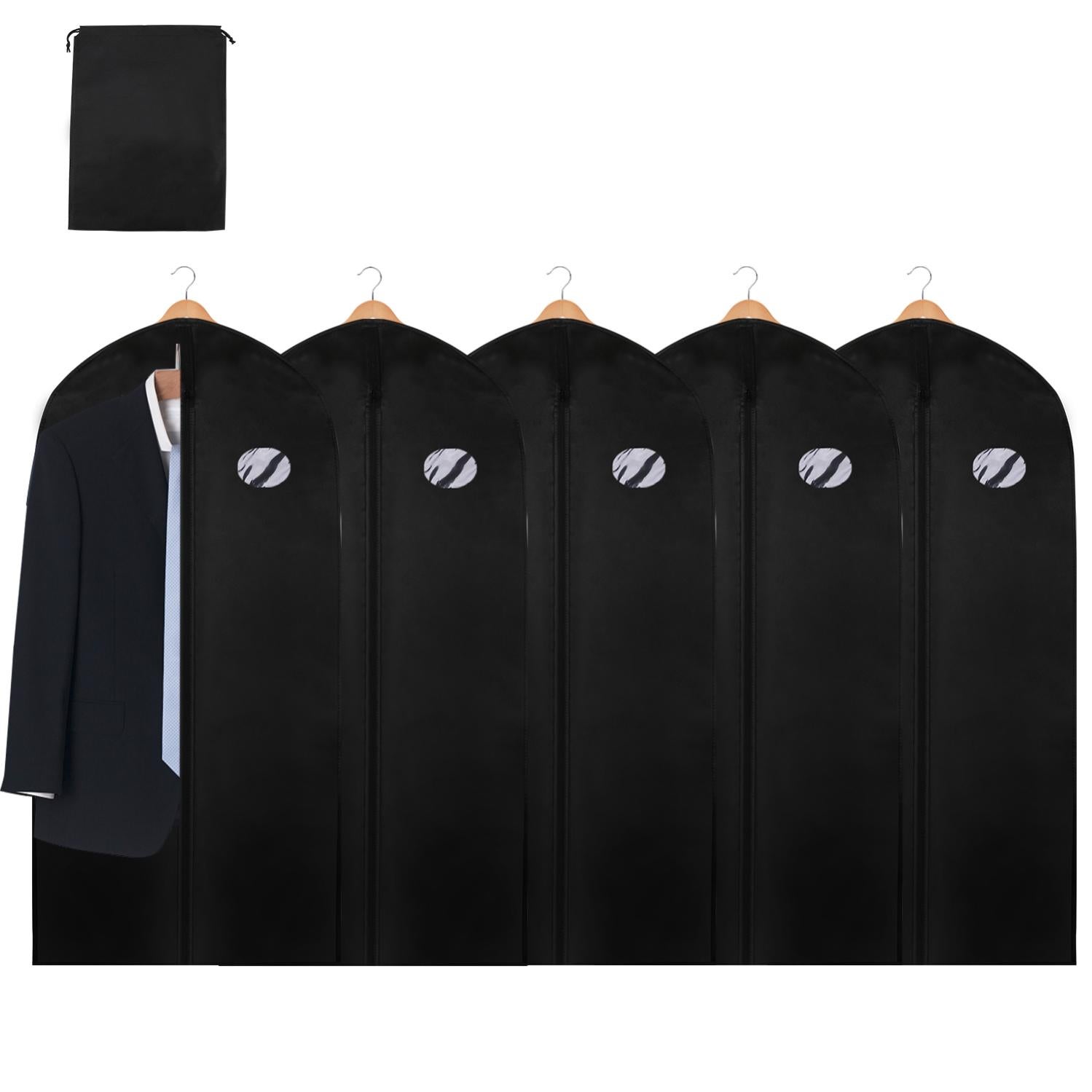 6x housse à vêtements 128 x 60cm housse de protection pour vêtements ...