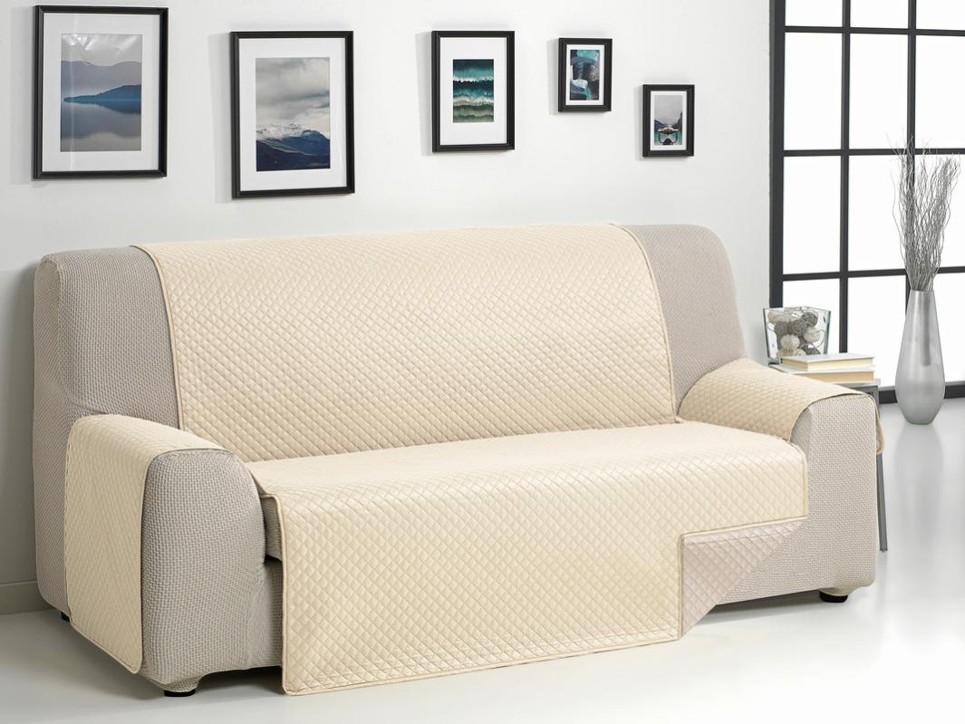 Cubresofá acolchado reversible Rombo 3 Plazas color Ino Cuero | Leroy ...