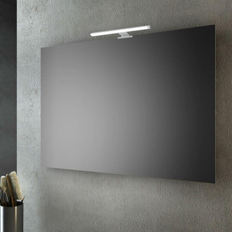 Specchio bagno 100x70 cm filo lucido – Senza lampada | Leroy Merlin