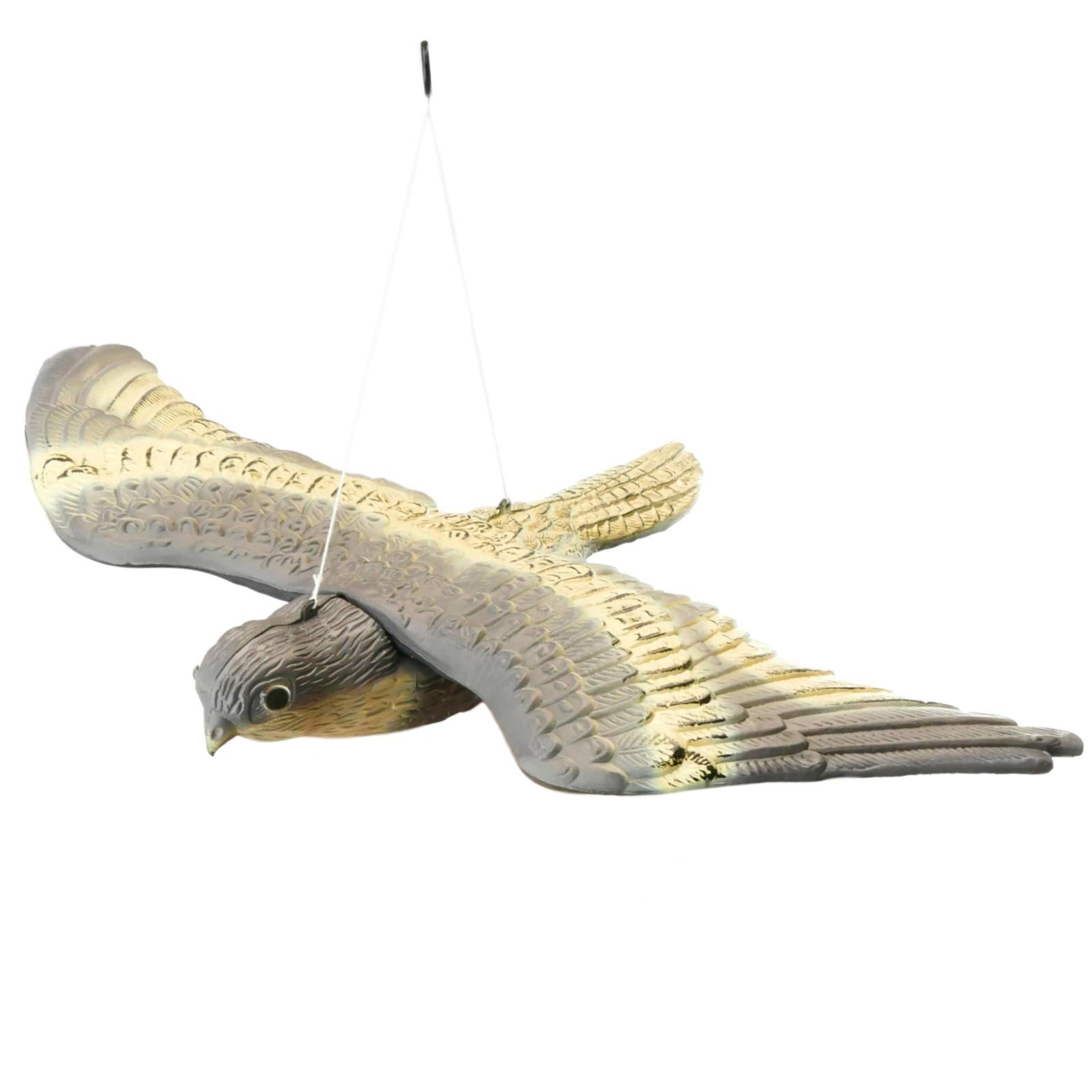 Statue faucon pour effrayer les oiseaux 54x35 cm | Leroy Merlin