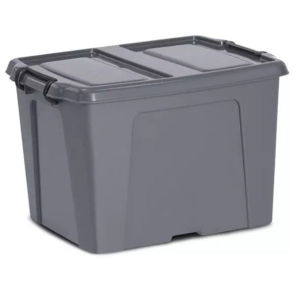Caisse de rangement solide hermétique 40 litres en plastique | Leroy Merlin Caisse de rangement solide hermétique 40 litres en plastique | Leroy Merlin