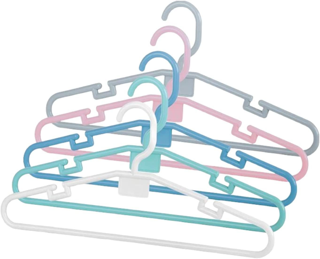 TIENDA EURASIA® Pack 5 Perchas de Plastico Super Resistentes, Libres de ...