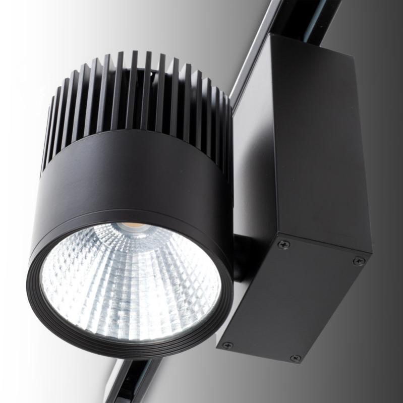 Luce della pista LED 30W 2700Lm 4200ºK 3-Phase UGR17 50.000H [JW-TR30W ...