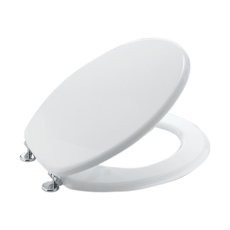 Gedy Sedile wc smeraldo universale laccato in mdf bianco | Leroy Merlin