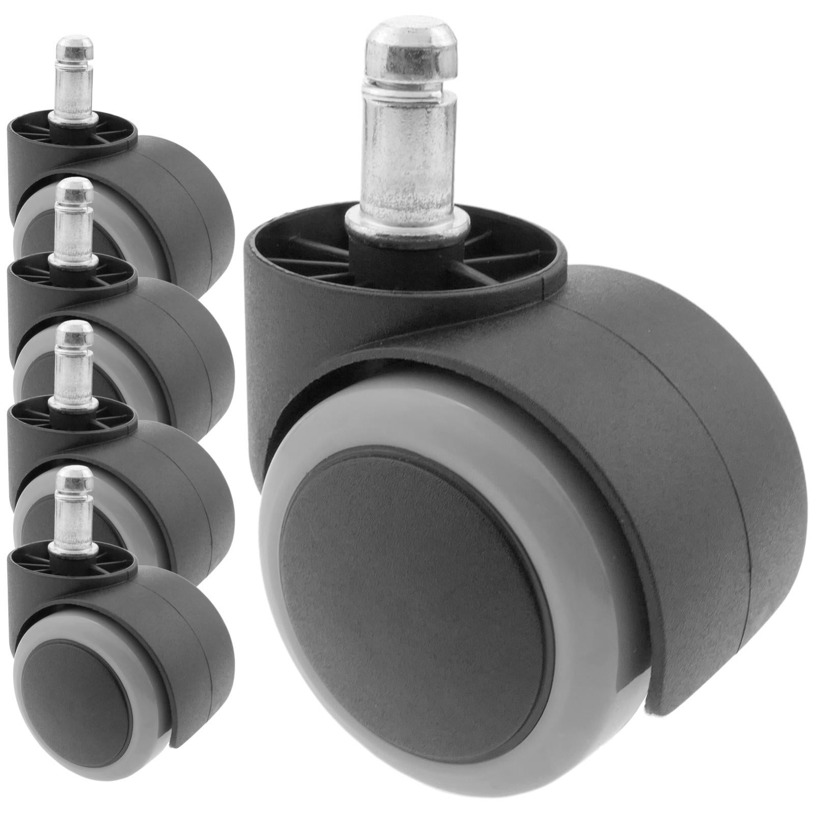 Rotella rotella in nylon e PVC senza freno 50 mm M11 (confezione da 5 ...