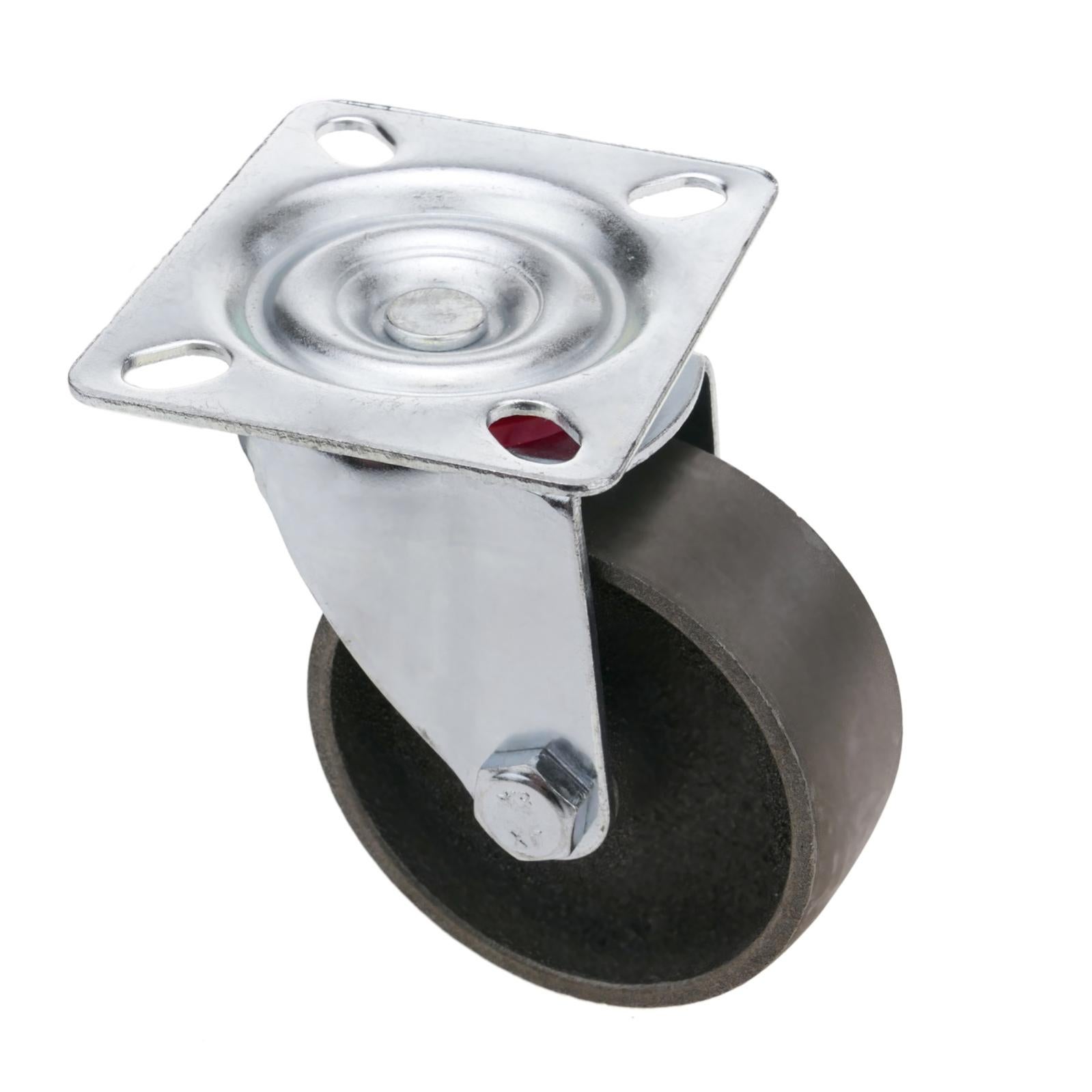 Roulette industrielle roulette en métal sans frein de 75 mm | Leroy Merlin