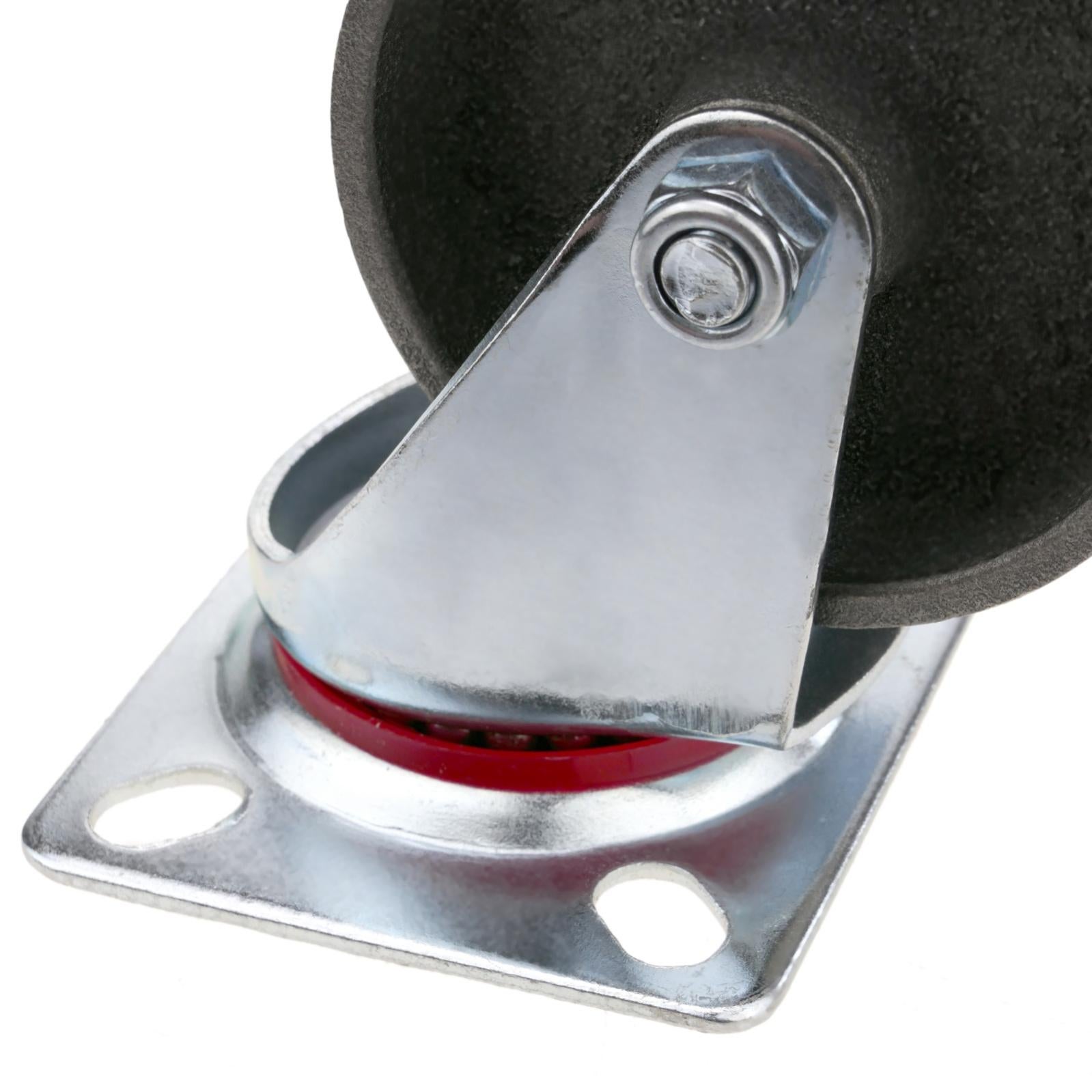 Roulette industrielle roulette en métal sans frein de 75 mm | Leroy Merlin