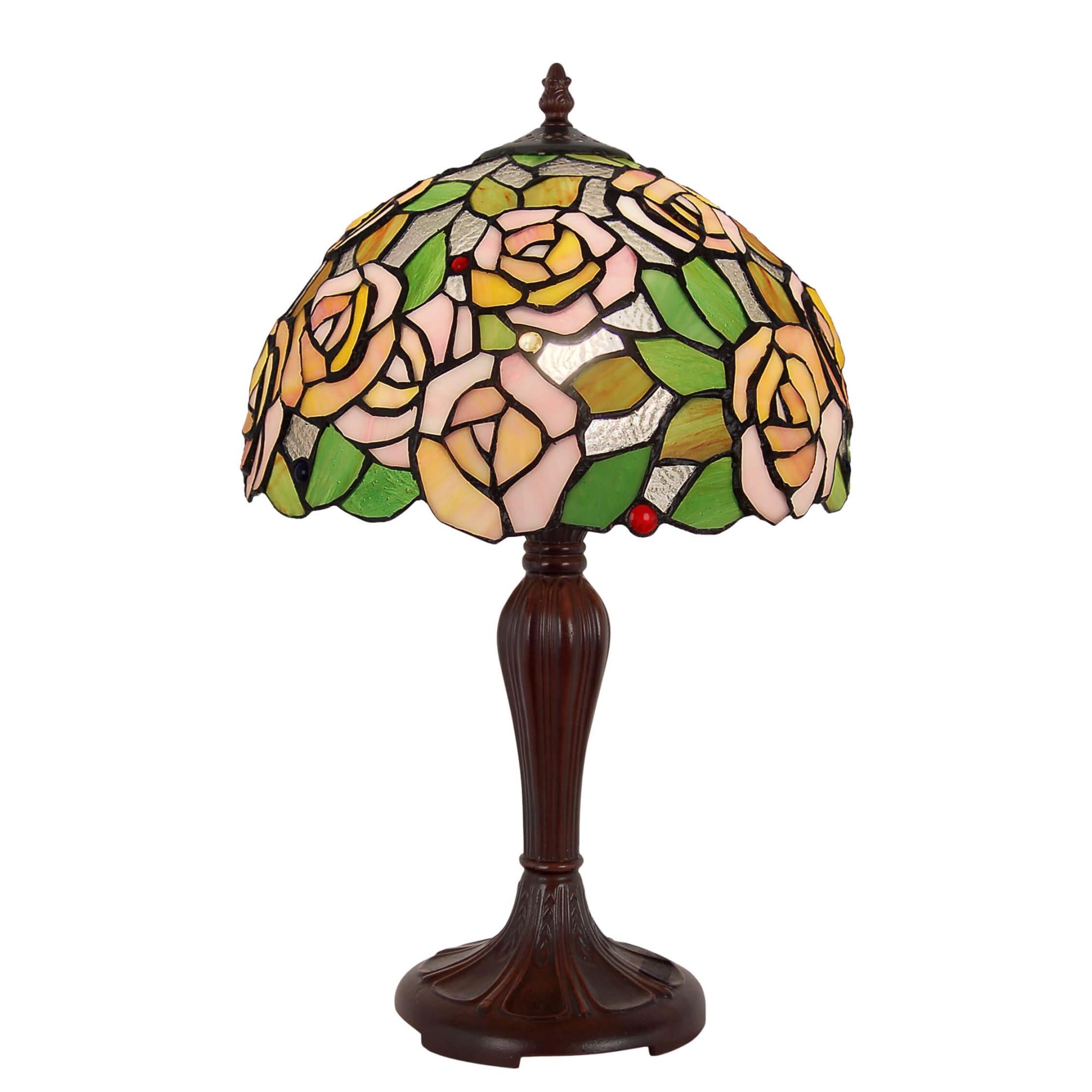 ADM - Lampe de chevet 'Lampe avec roses' | Leroy Merlin