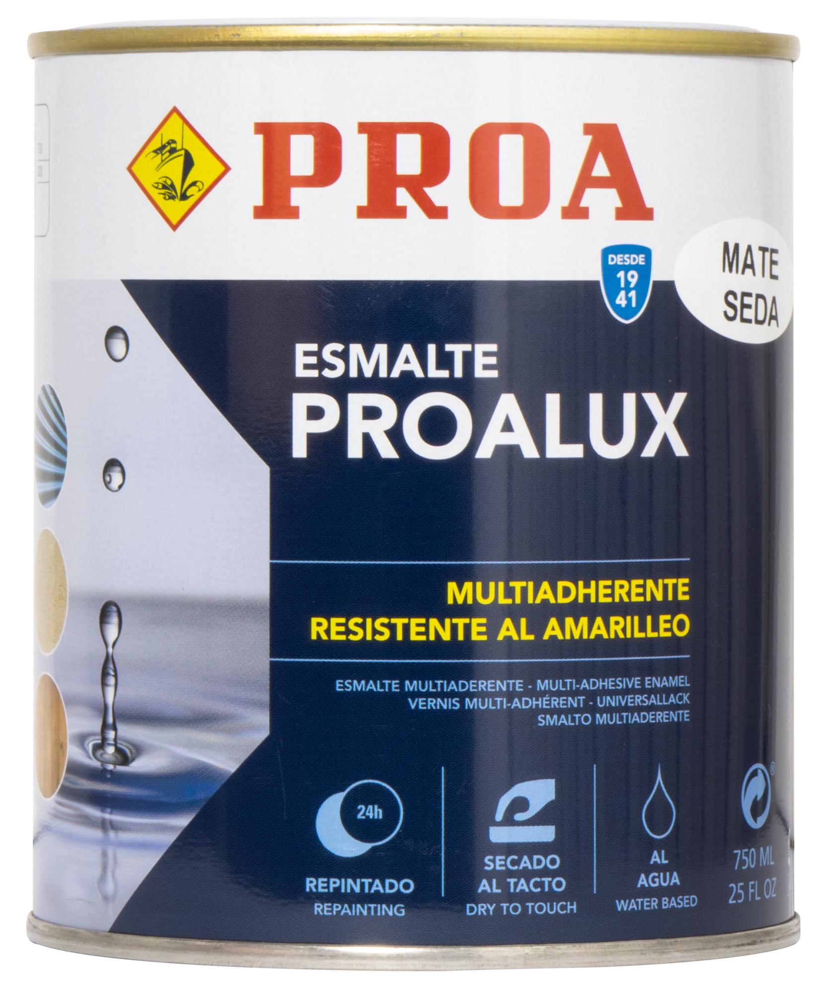 PROALUX Esmalte al agua Multiadherente. Multisuperficie. Mate. PROA ...
