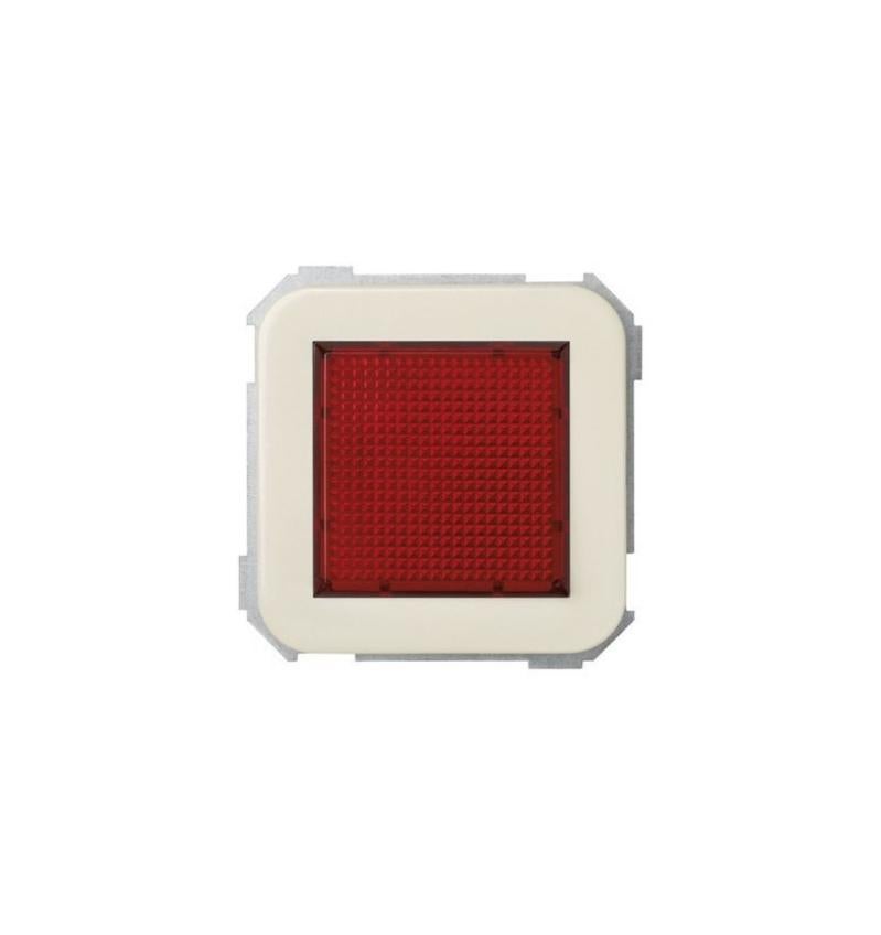 Señalizador luminoso difusor Simon 31 rojo marfil - SIMON | Leroy Merlin