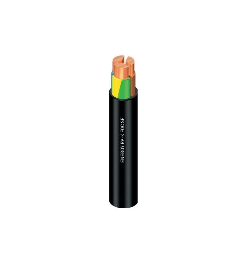 Cable ENERGY RV-K FOC 1KV 3G2,5mm2 negro - GENERAL CABLE | Leroy Merlin