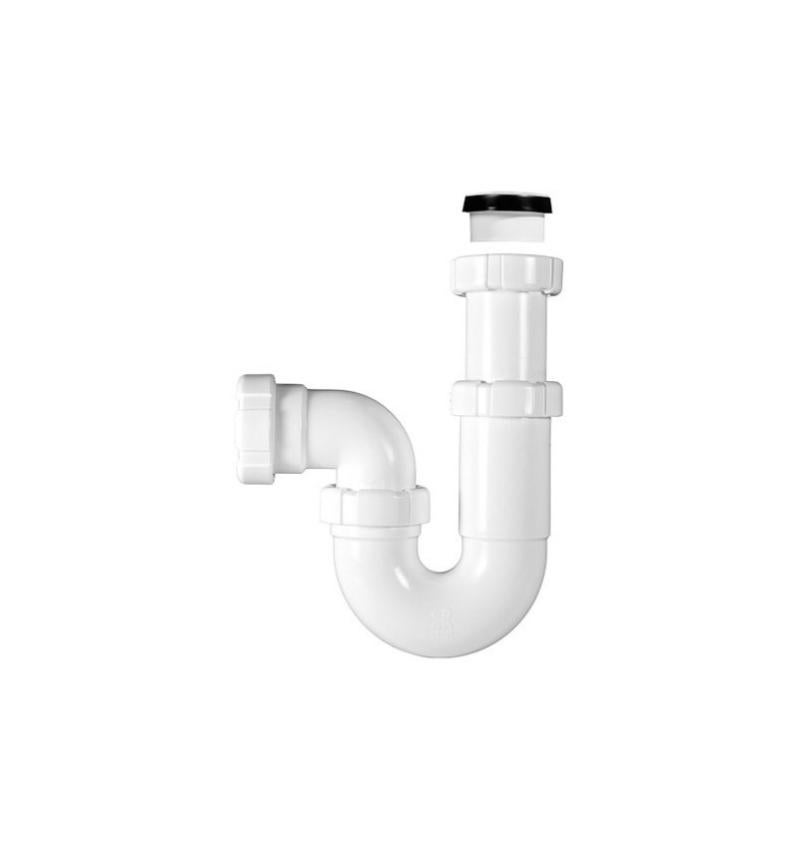 SYPHONE COURBE R-18 AVEC RACCORD DE SORTIE HORIZONTALE 1.1/2" - RIUVERT ...