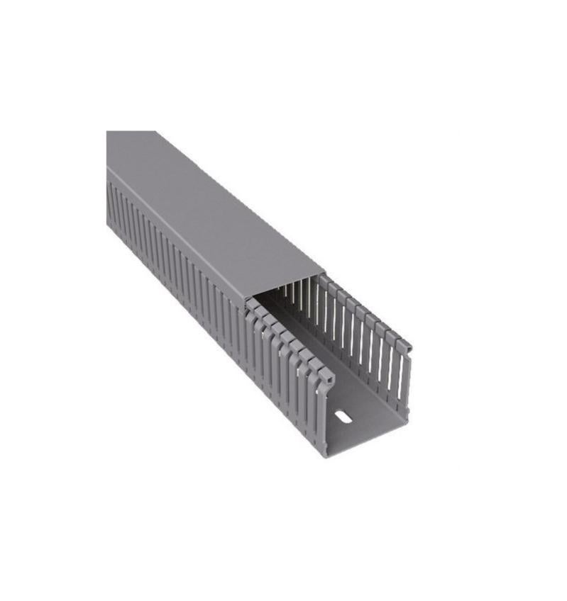 Canale per cablaggio 77 PVC-M1 80x43 U23X Grigio - UNEX | Leroy Merlin