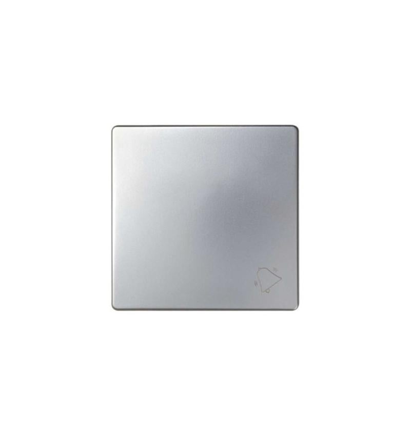 Pulsante campanello Simon 82 alluminio - SIMON | Leroy Merlin