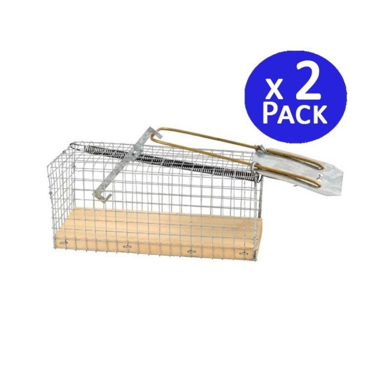 Ratonera mediana 9,5 x 27 x 9,5 cm (Pack 2) | Leroy Merlin