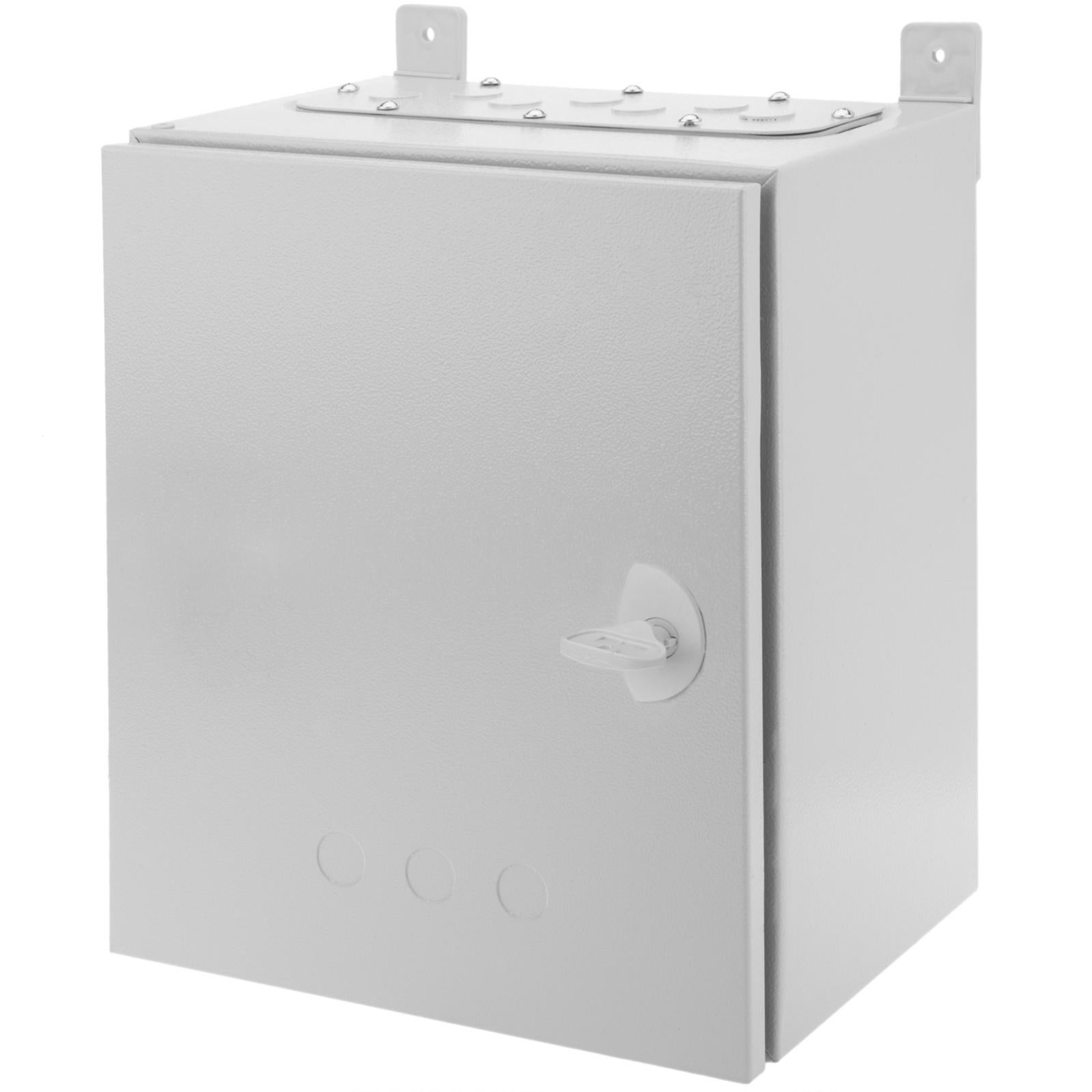 Armario eléctrico metálico con protección IP54 para pared 350x450x250mm ...