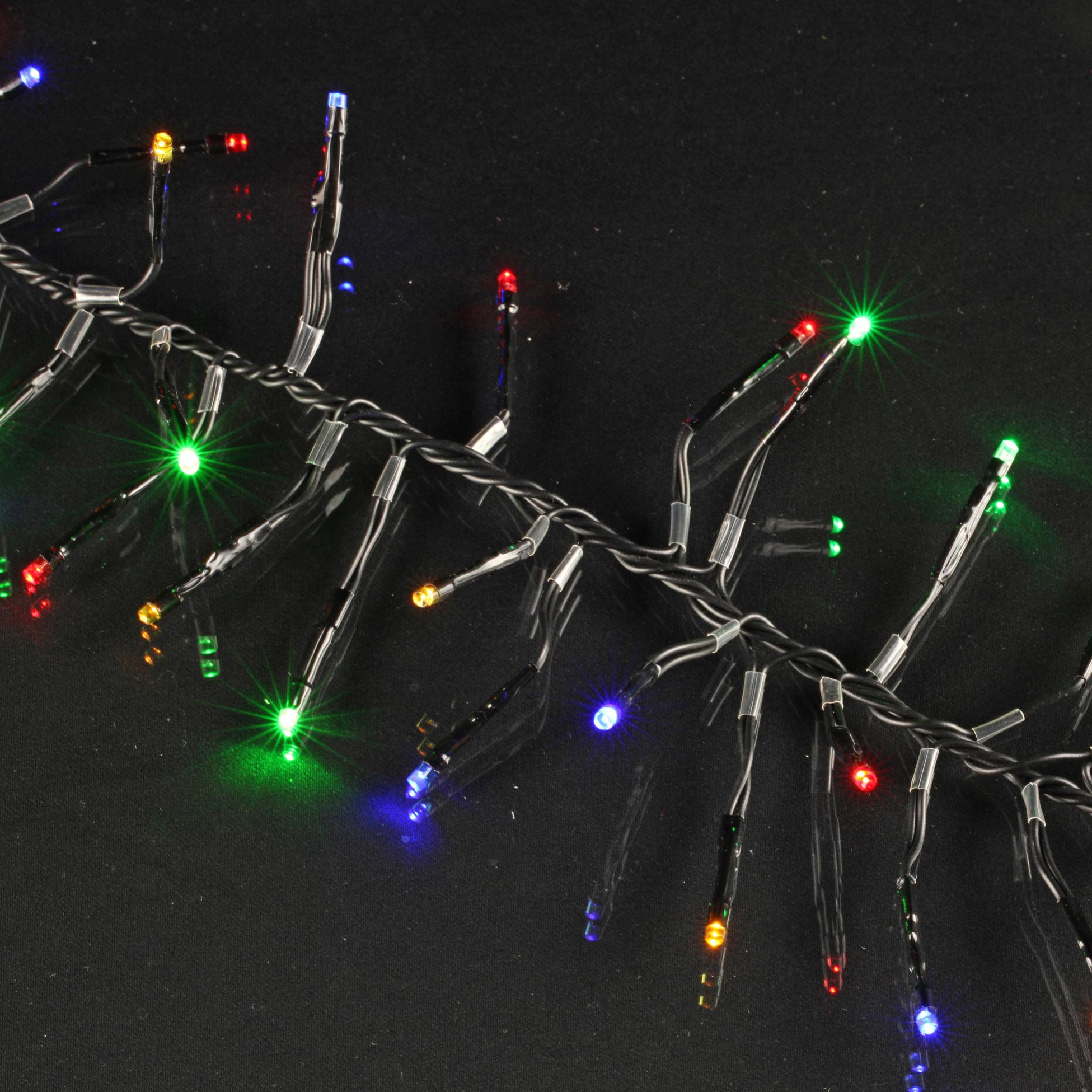 Guirlande exterieur large 200 Led 2 m multicouleur | Leroy Merlin
