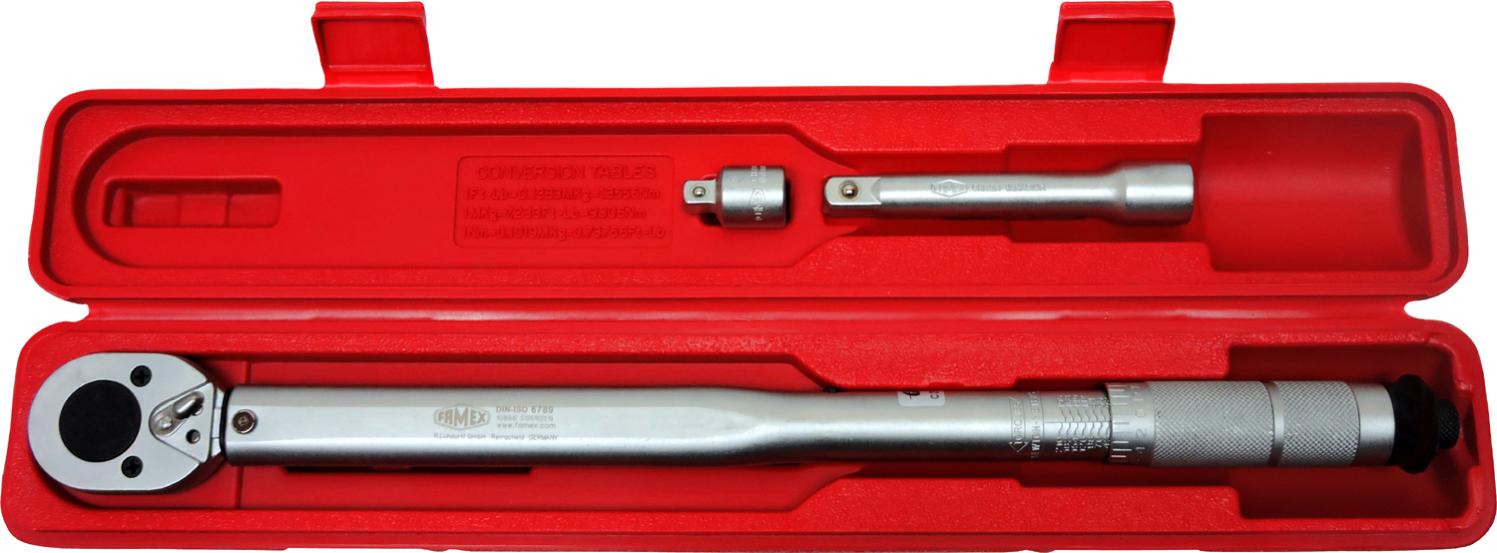 Llave dinamométrica 1/2" - 30-210 Nm - FAMEX 10886 | Leroy Merlin