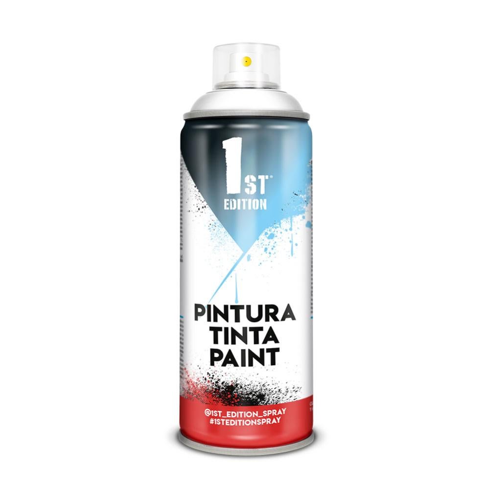 Tinta Em Spray 1St Edition 520Cc / 300Ml Mate Branco Skeleton Ref.640 ...