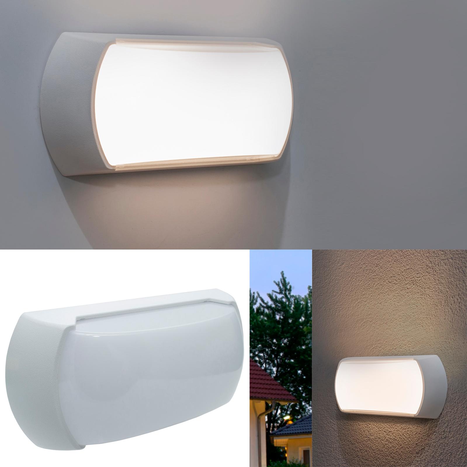 CAPRI applique blanc LED 12W lumière extérieure IP54 lampe murale ...