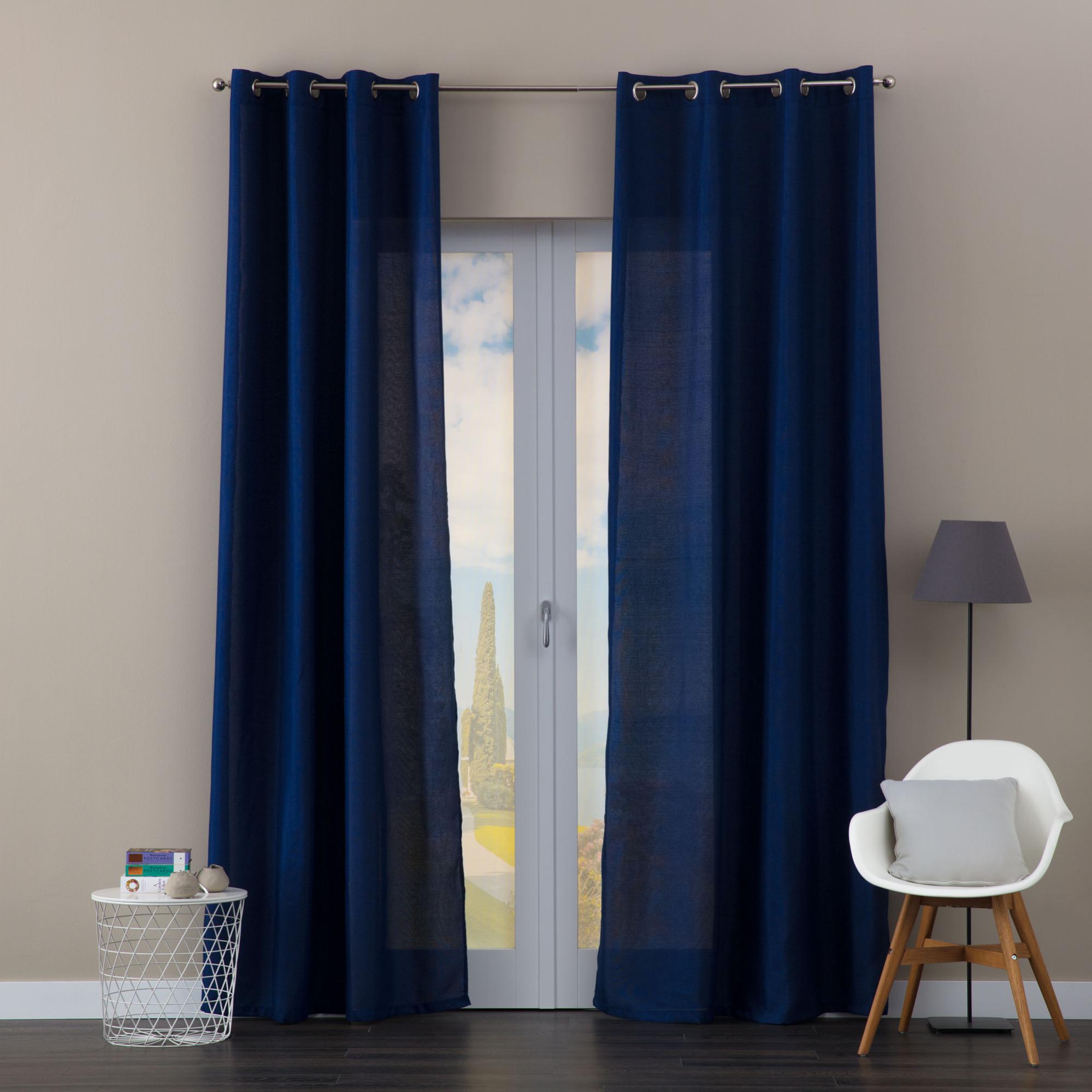 Tenda per interni Finestra Balcone, Tenda con Occhielli Tenda a ...