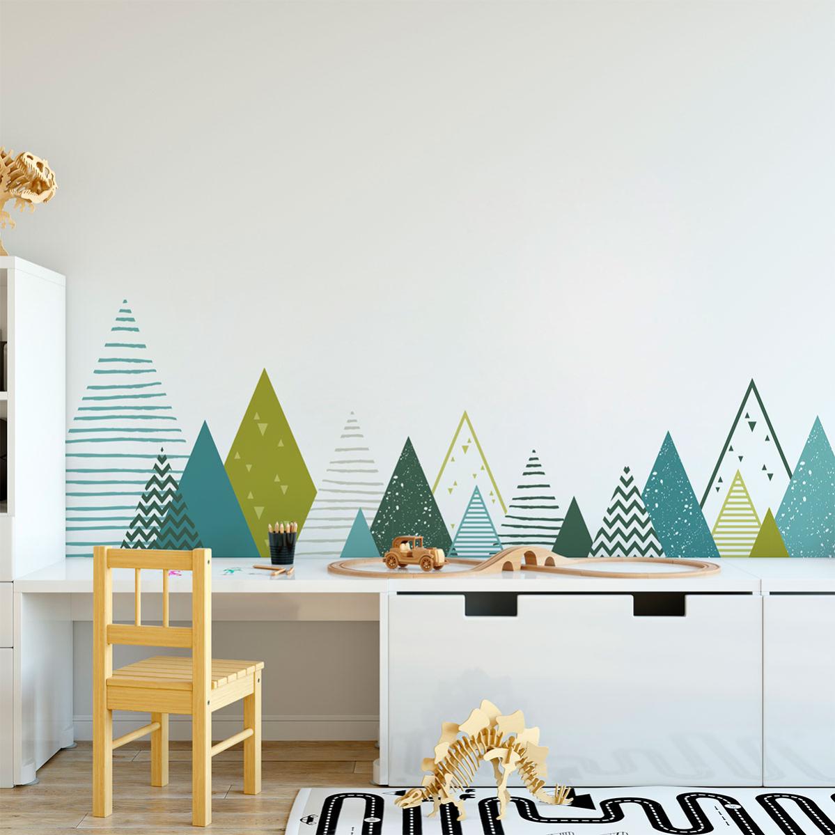 Stickers muraux enfants - Décoration chambre bébé - Autocollant Sticker ...