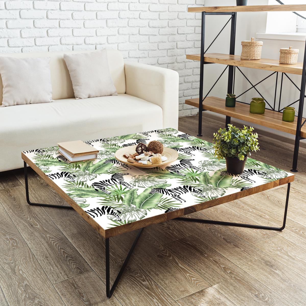 Sticker meuble tropical ipeva 60 x 90 cm | Leroy Merlin