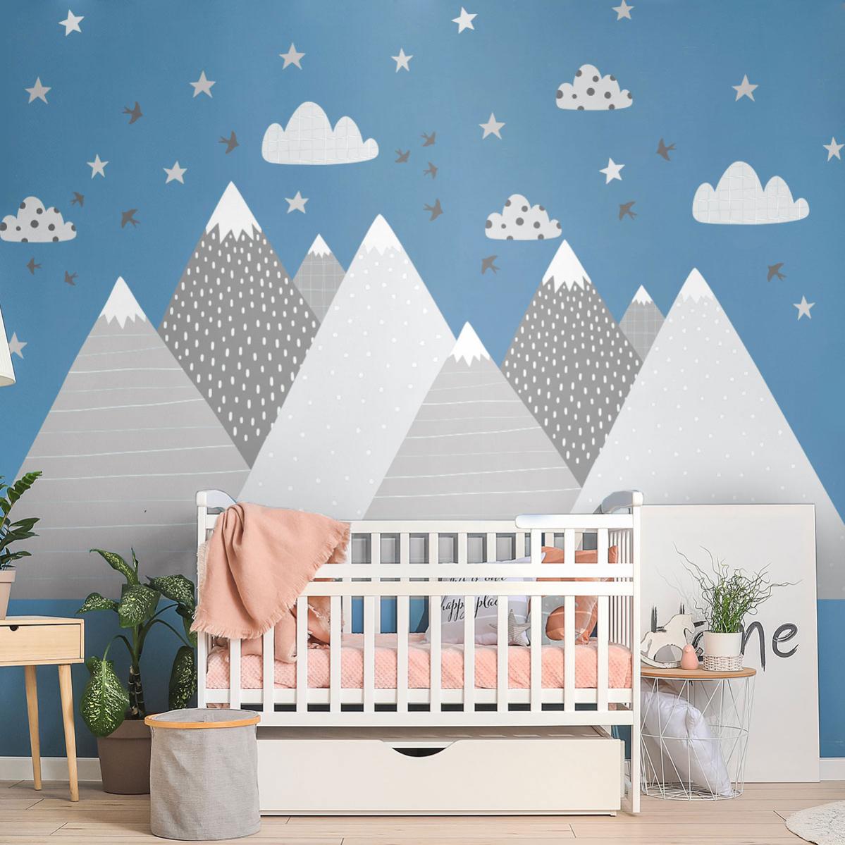 Stickers muraux enfants - Décoration chambre bébé - Autocollant Sticker ...