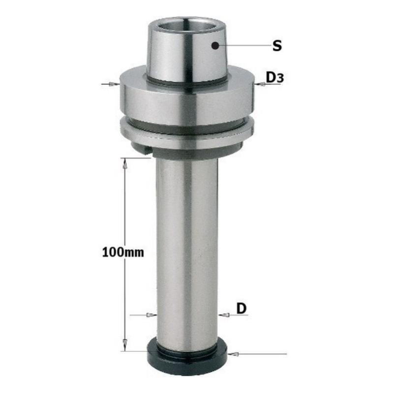 CMT 183.362.00 - Mandril portafresas diam 40x100 s hsk-63f | Leroy Merlin