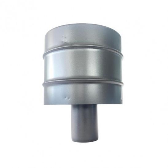 Comignolo a botte antivento monoparete da 80 mm | Leroy Merlin