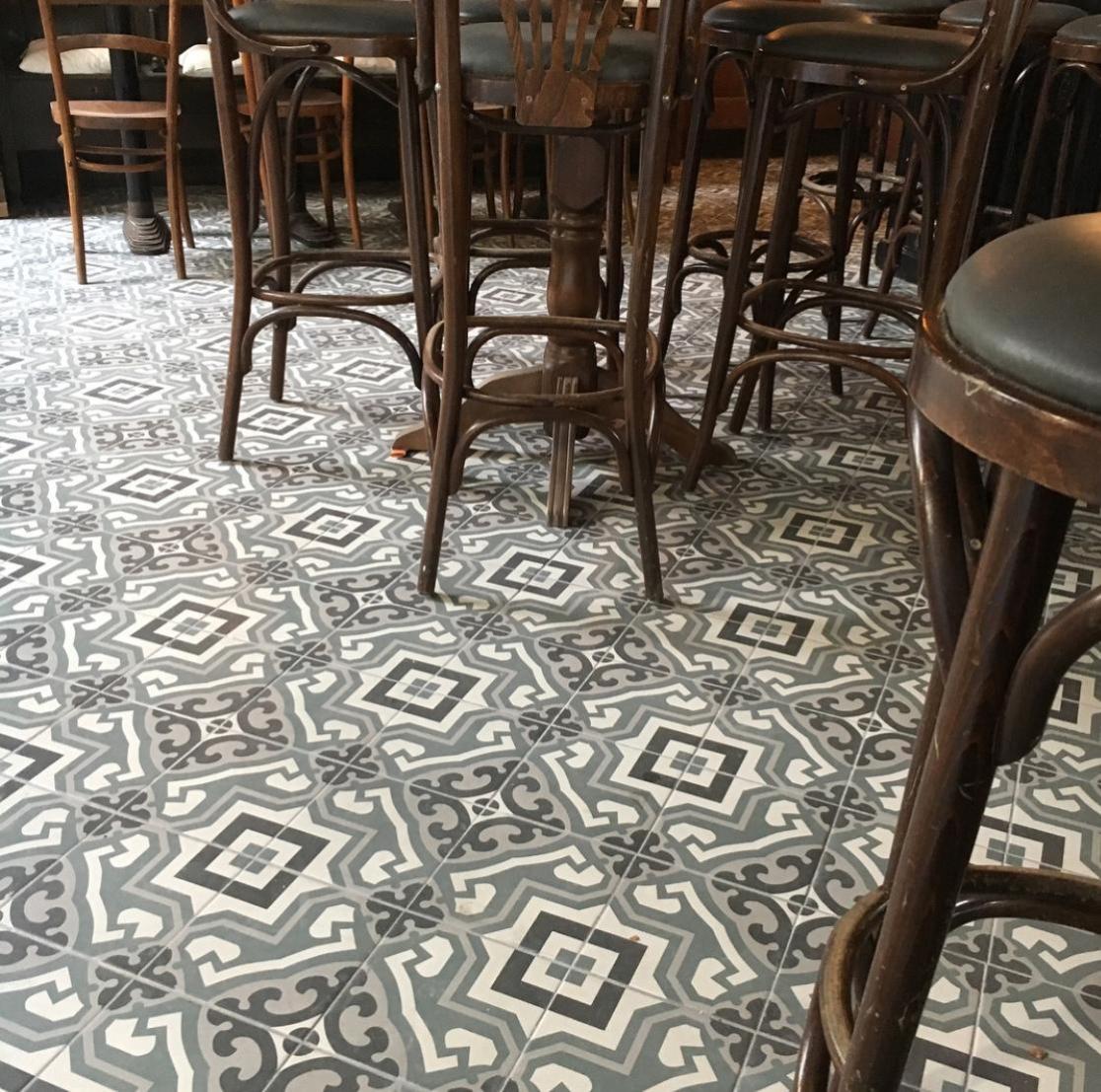 Carrelage Imitation Carreaux de Ciment LA MADELEINE 20x20 Romee - Les ...