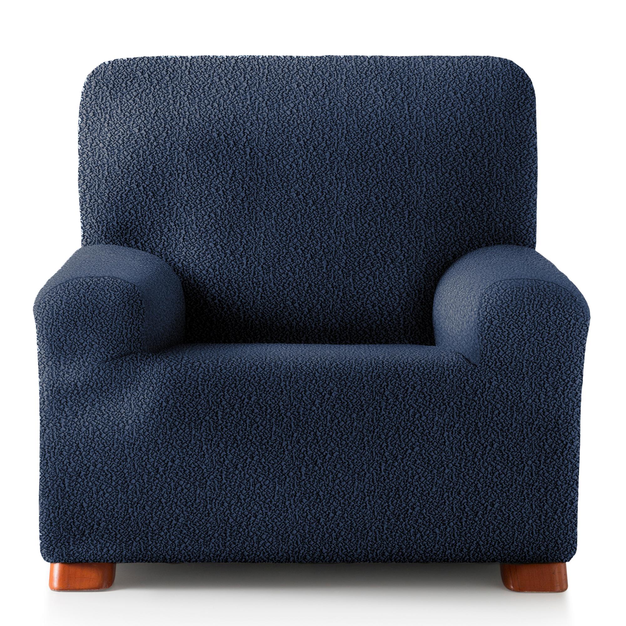 Housse de fauteuil extensible bleu 80 - 130 cm | Leroy Merlin