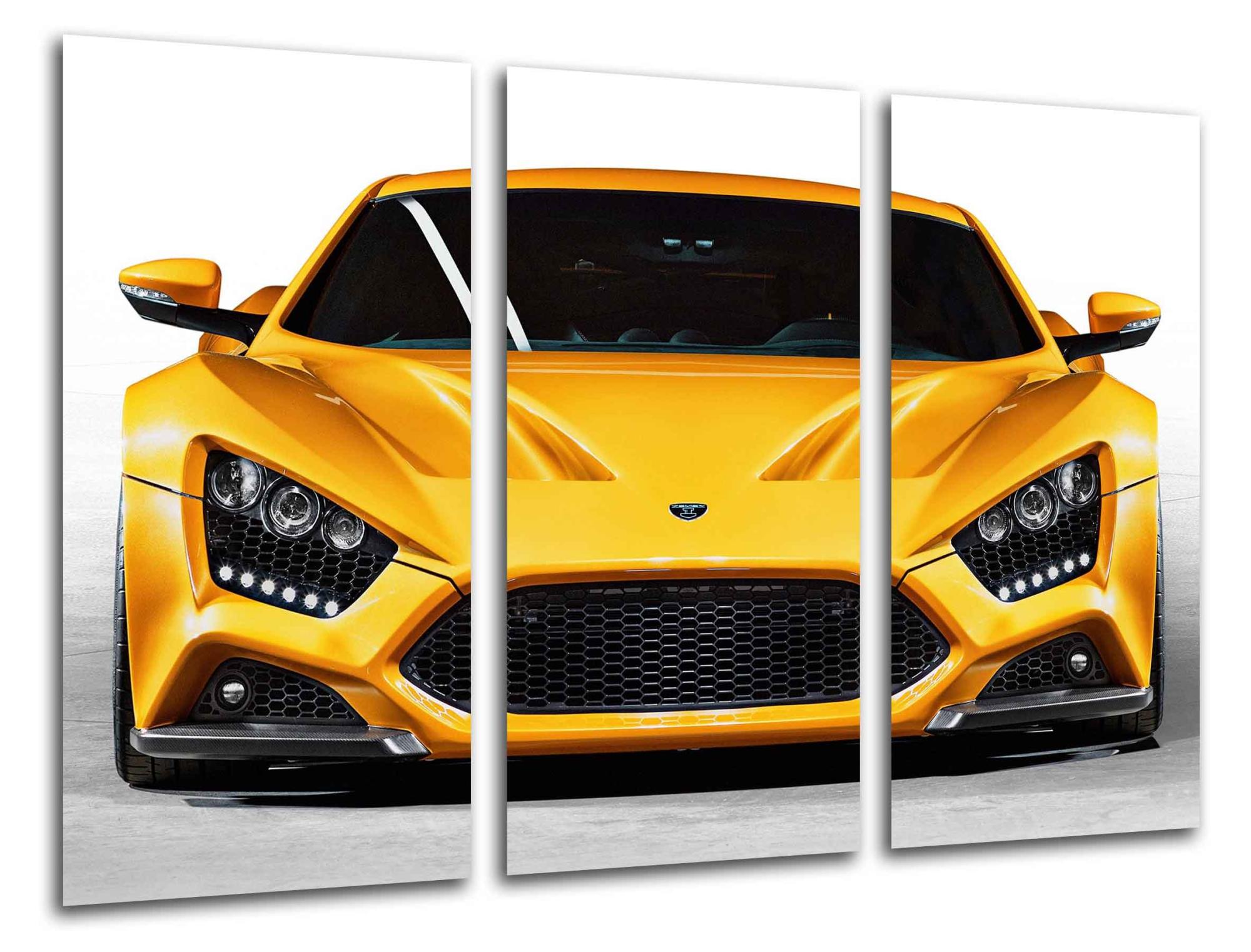 Loto auto sportiva, stampa fotografica su legno, pittura decorativa ...