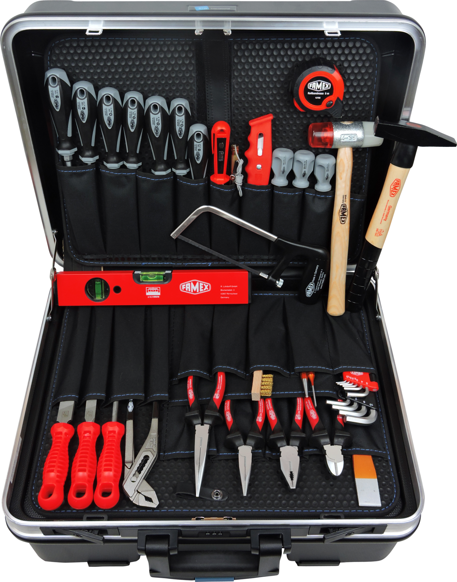 Coffret d'outils de mécanicien 128 pièces - PROFESSIONAL - FAMEX 606-88 ...